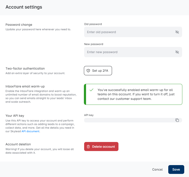How to activate email warm-up? – Recruitemy